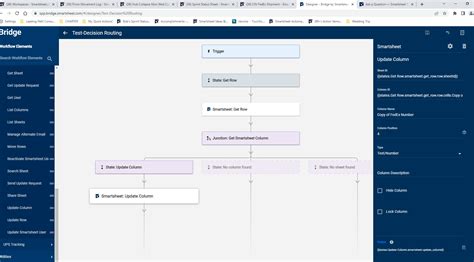 Bridge Workflow Runs With No Errors But Doesnt Copy Data To Column Am I Missing Modules
