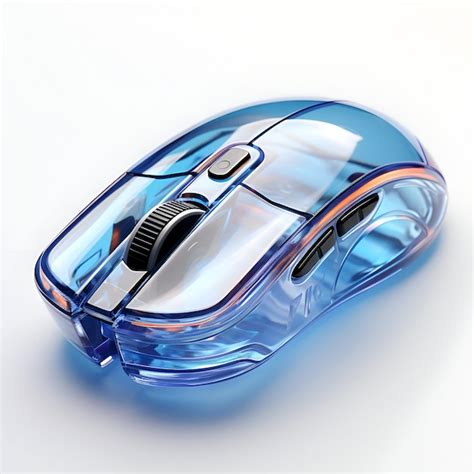 premium photo computer mouse on a white background 3d rendering computer generated image