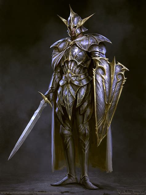 Elven Paladin Radoslav Topalov On Artstation At Artstation