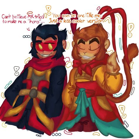 Macaque And Sun Wukong Fanart Handsome Monkey King Monkey King