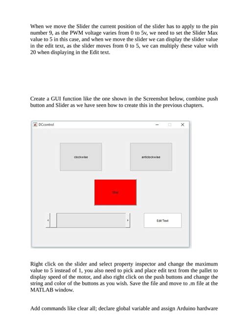 Una Guía De Inicio Rápido De Matlab A Matlab Gui Para Controlar Arduino