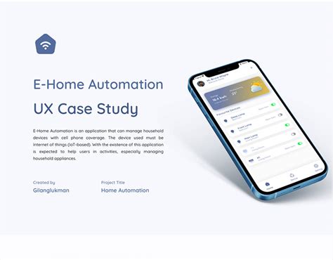 Ux Case Study Smart Home On Behance
