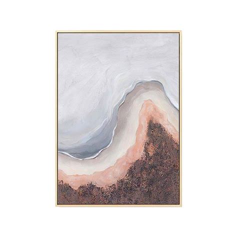 Настенный постер в скандинавском стиле Абстрактная Картина на холсте с изображением морской