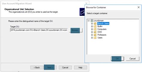 Intraforest Migration In Windows Server 2016 With ADMT 3 2