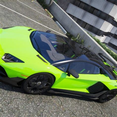 Lamborghini Aventador Svj Twin Turbo Gta 5 Mod