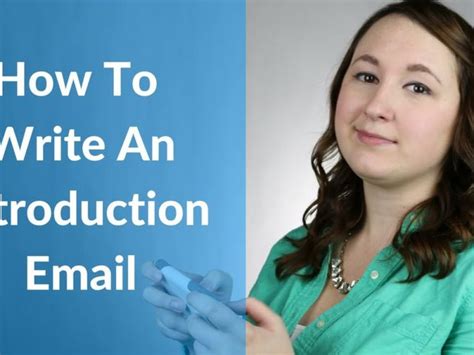 How To Write An Introduction Email