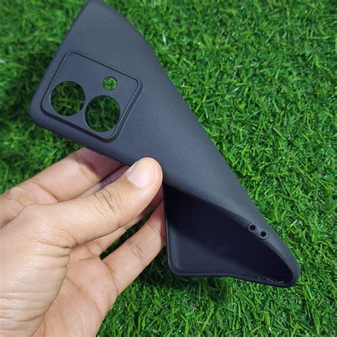 Moto Edge Neo Black Paper Back Cover Bt Limited Edition Store