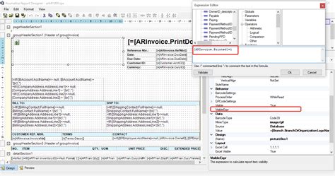 How To Add Re Print Flag On A Report Community