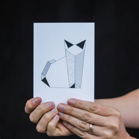 Origami Cat Etsy