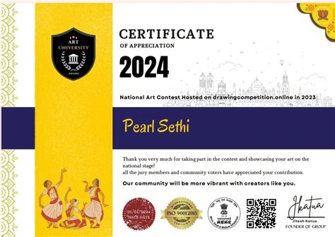 pearl sethi on linkedin nationalartcontest
