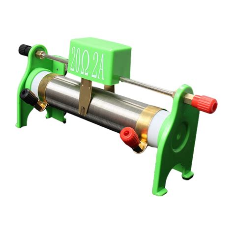 Magnetic Sliding Resistor 2a 20Ω Sliding Rheostat Teaching Electric Resistance