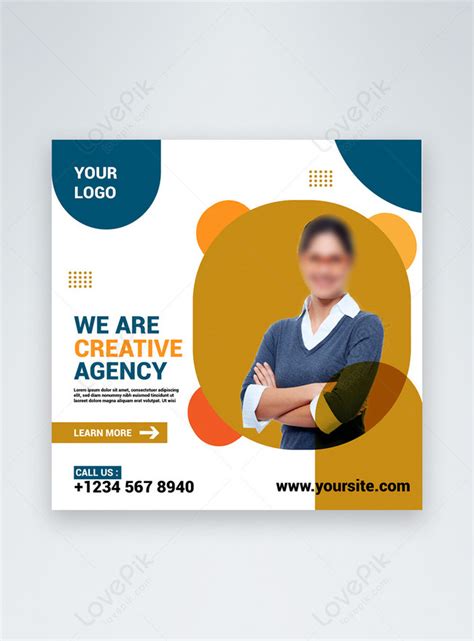 크리에이티브 에이전시 소셜 미디어 게시물 디자인 이미지 사진 450124078 무료 다운로드
