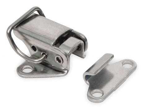 Grainger Approved Draw Latch Stainless Steel Stainless Steel 1 3 4 In Catch Latch Ht Draw