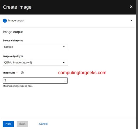 Create Custom Os Images For Kvm Openstack Vmware And Aws Using Image Builder Computingforgeeks