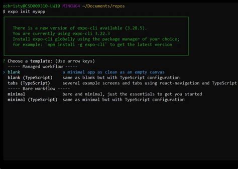create a react native app with expo tutorial