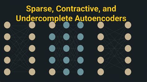 Sparse Contractive And Undercomplete Autoencoders Learning Robust Representations