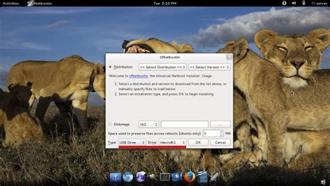 Install Linux Using USB Device