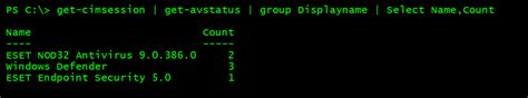 get antivirus product status with powershell the lonely administrator