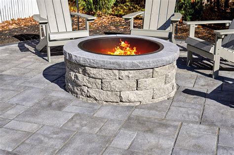 Paver Stone Fire Pit