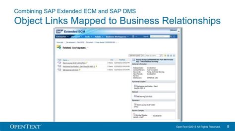 Combining Sap Extended Ecm And Sap Dms Document Management System Pptx