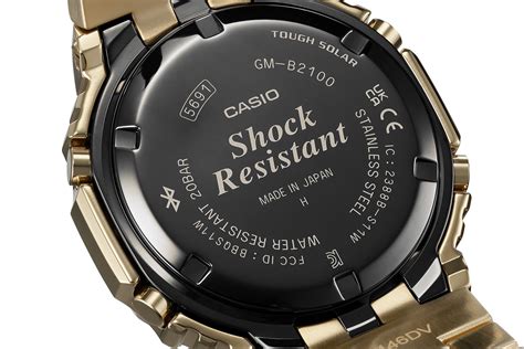 Casio G-Shock Full Metal Gold GM-B2100 sure does bring the bling