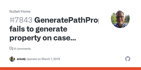 Generatepathpropertytrue Fails To Generate Property On Case Mismatch · Issue 7843 · Nugethome