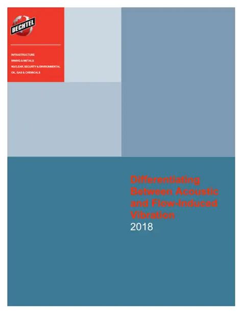 Differentiating Between Acoustic And Flow Induced Vibration 2018 Docslib