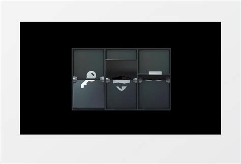 小元素卡牌翻转动画ae模板视频素材下载aep格式熊猫办公