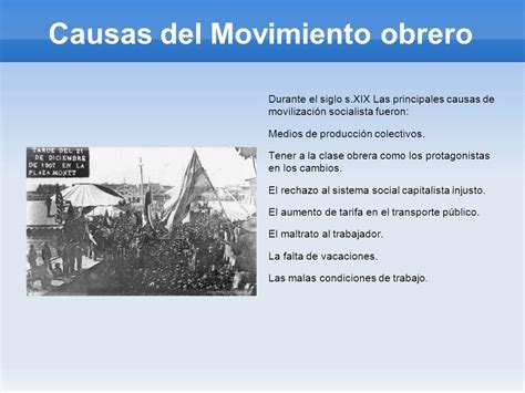 Consecuencias De Los Movimientos Obreros Image To U