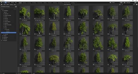 Low Poly Trees Blender D Model Library Tutorials Tips And Tricks Blender Artists Community