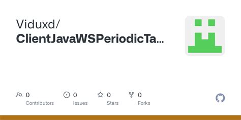 Github Viduxdclientjavawsperiodictable