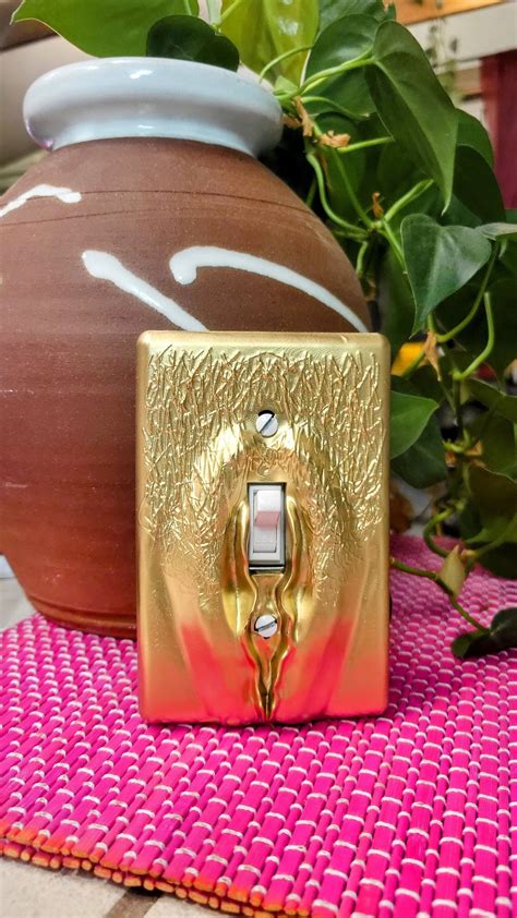 Clit Switch Vagina Light Switch Cover Vulva Art Etsy