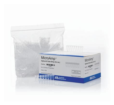 Applied Biosystems MicroAmp Tube Strip ML Strips PCR Tubes Fisher Scientific