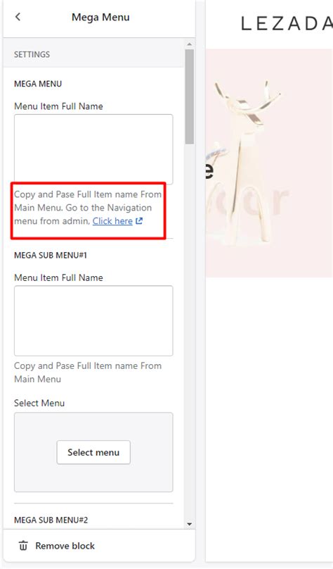 Mega Menu Lezada Shopify Theme Mega Menu Lezada Shopify Theme