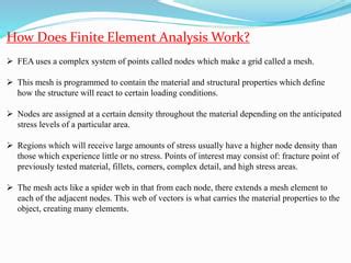 INTRODUCTION TO FINITE ELEMENT ANALYSIS PPTX