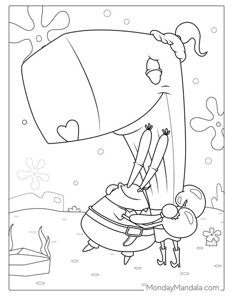 32 Spongebob Coloring Pages Free Pdf Printables Colouring Pages Coloring Sheets Spongebob