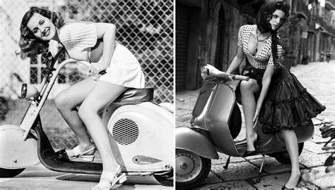 Fashion And Freedom Vintage Photos Of Women On Their Scooters