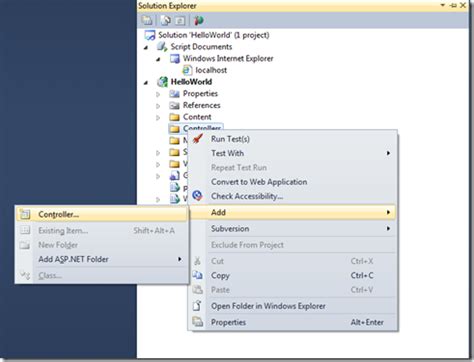 ASP NET MVC 实战系列一简单示例
