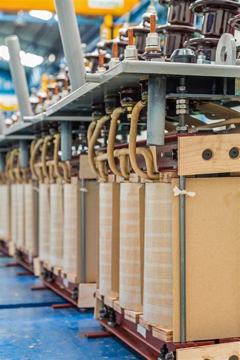 Internal Active Parts Core And Coils Of Transformer In Product Stock