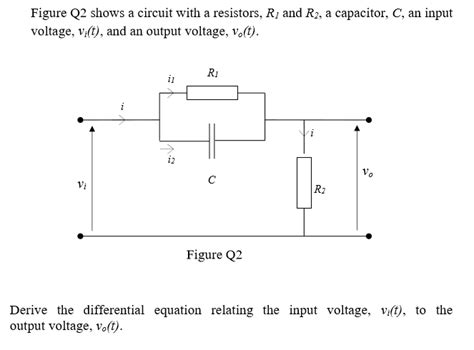Solved Figure Q2 Shows A Circuit With A Resistors Rl And