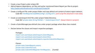 Extent Test Report V With Appium Selenium PPTX Web Design And HTML Internet