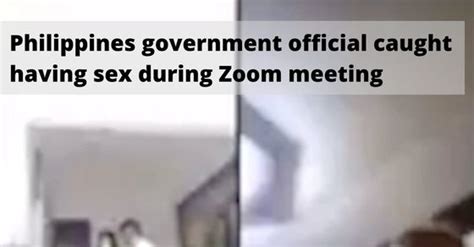 Philippines Official Caught Having Sex Philippines Government Official