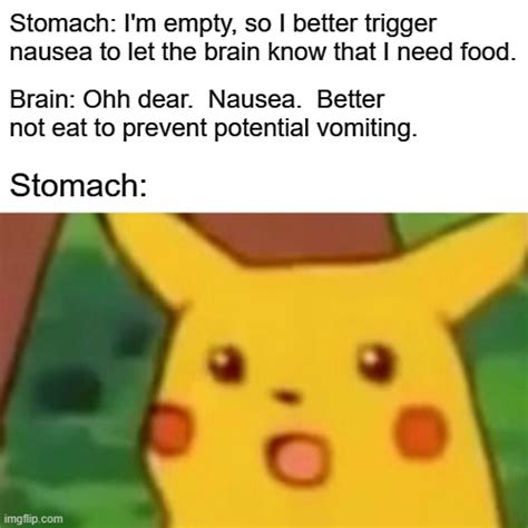 Dont You Hate It When You Feel Nauseous When You Are Hungry Imgflip