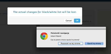 Javascript Replace Default Prompt With Own Jquery Beforeunload