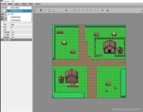 2d 游戏工具系列：unity自带tilemap和地图编辑器tiled的基本使用以及super Tiled2unity如何导入tmx到unity中（2）weiji4310的博客 Csdn博客