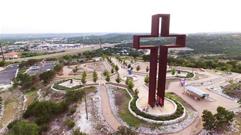 New Aerial Photos Of Sculpture Prayer Garden The Coming King Foundation