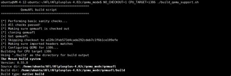 Error When Building Qemu Support For I386 AFLplusplus AFLplusplus
