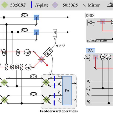 Schematic Cnot Gate On The Hybrid System Consisting Of The Spatial Dof