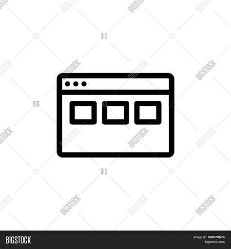 Web Grid Vector Icon Vector And Photo Free Trial Bigstock