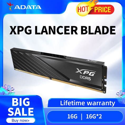 Модуль оперативной памяти Adata Память Xpg Lancer Ddr5 Ram Black16 ГБ Wg Ax5u6000c3616g Blabbk
